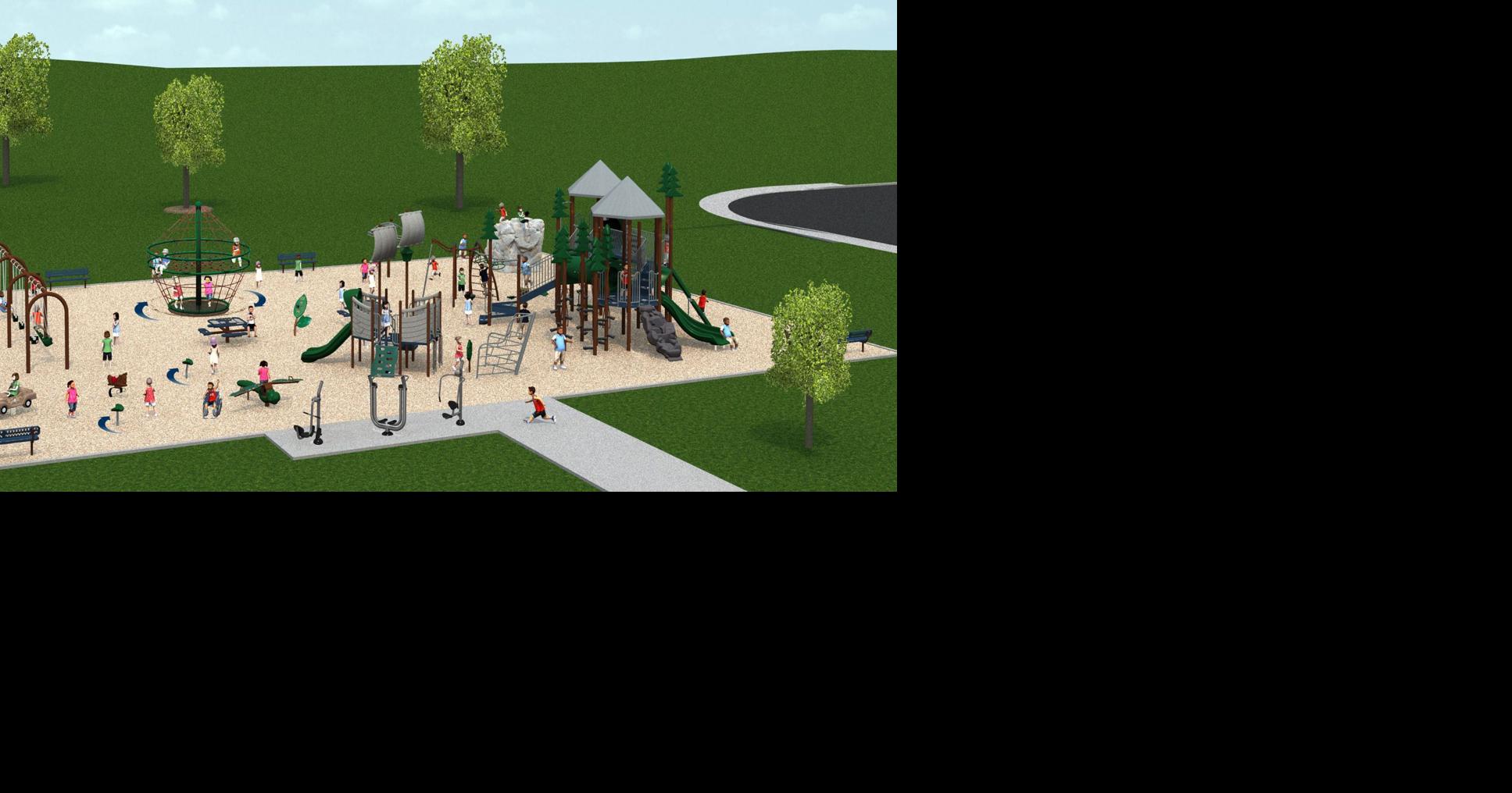 New playground at Walla Walla Park will have something for grown-ups ...