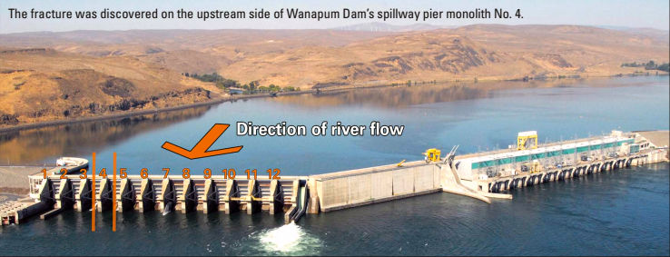 Bad math, bad concrete joint caused Wanapum Dam fracture | Local News ...