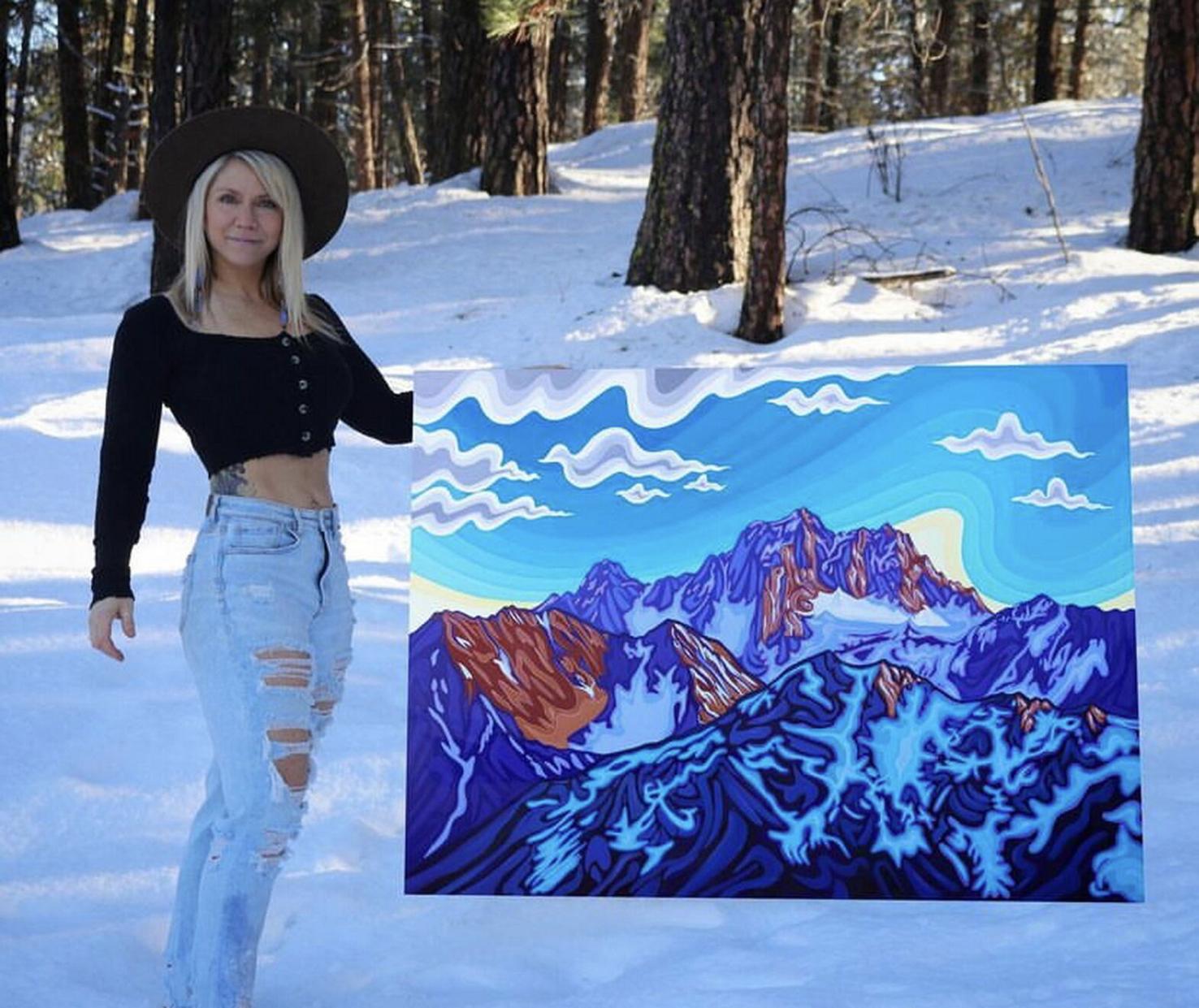 Whimsical landscape artist quits full-time painting, exhibits final ...