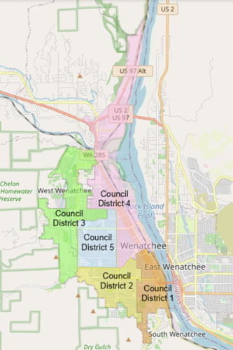 Wenatchee council districts won't be redistricted | News ...