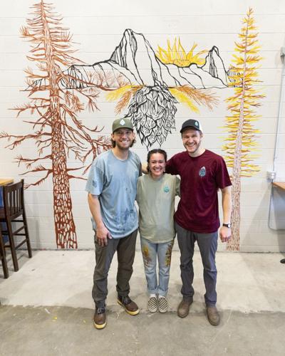 Pinnacle Beerworks mural by Kealani Yamamoto | | wenatcheeworld.com