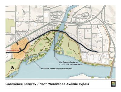 Confluence Parkway expected to relieve North Wenatchee traffic | Local ...