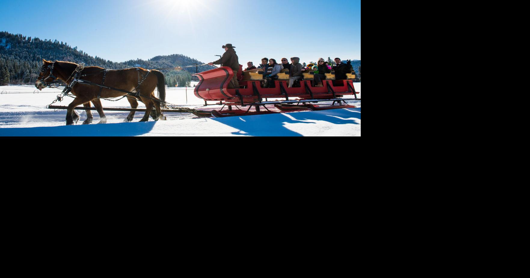 Horse-drawn sleigh rides at Mountain Springs Lodge | Local News ...