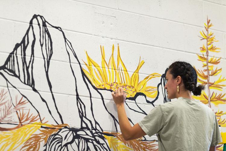 Pinnacle Beerworks mural by Kealani Yamamoto | | wenatcheeworld.com