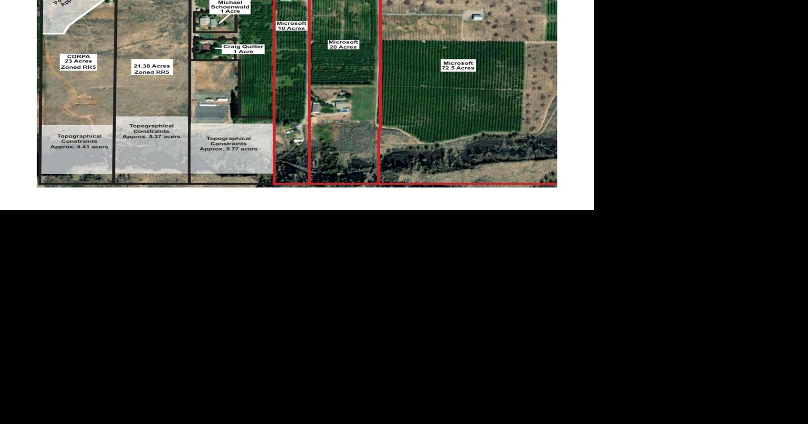 Microsoft data center permits for water tanks and switchyard approved ...