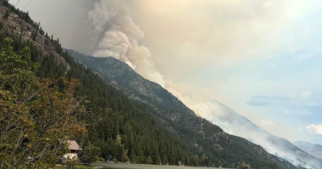 Stehekin residents told to evacuate as Pioneer Fire grows | Wildfires ...