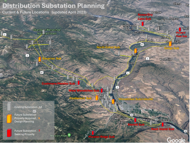 Chelan County PUD energizes North Shore substation | News | wenatcheeworld.com