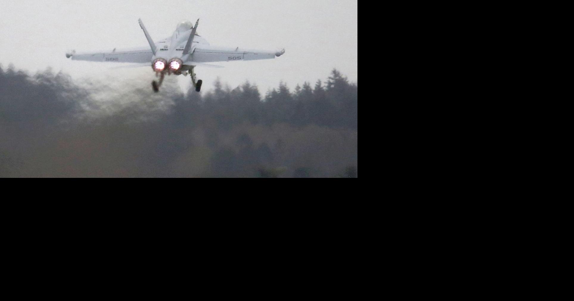 Navy Growler jet noise loud enough to reach orca pods even 100 feet ...