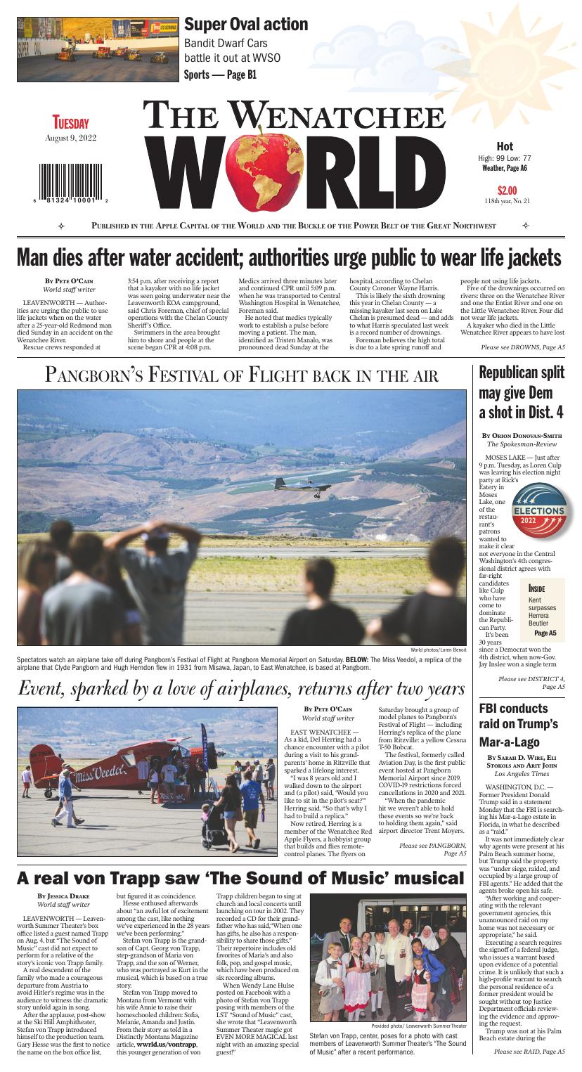 Page A1 | The Wenatchee World | wenatcheeworld.com