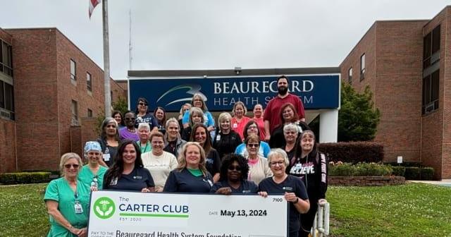 The Carter Club Makes Donation to Beauregard Health System | News ...