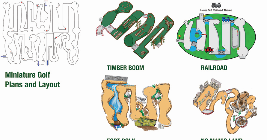 City of Leesville, NSU present design for 18-hole miniature golf course ...