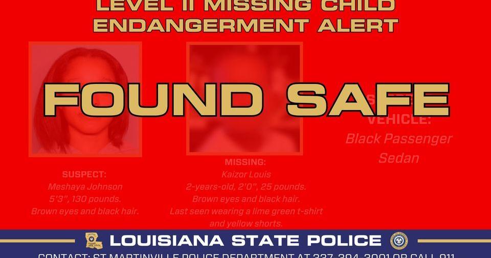 LSP Issues Level II Endangered/Missing Child Advisory | News | westcentralsbest.com