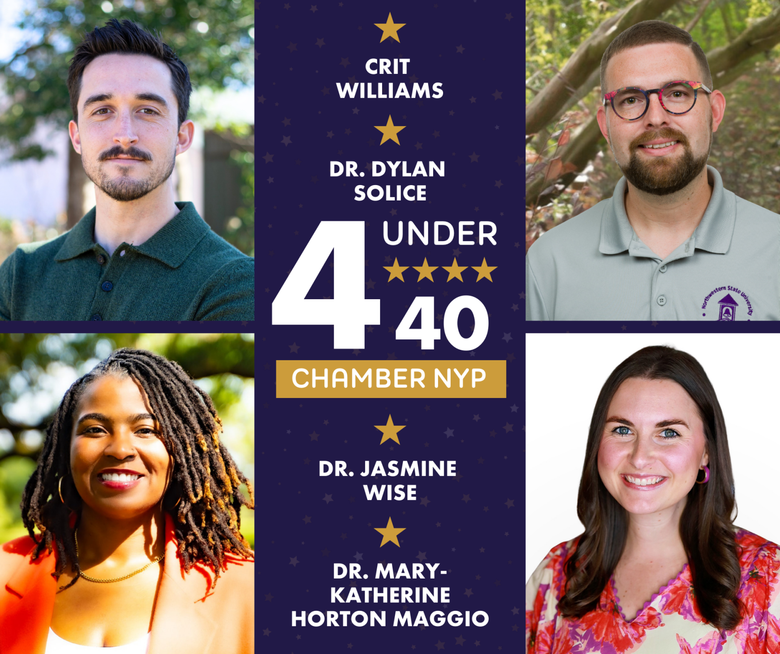 NSU faculty, administrators honored with 4 Under 40 awards | News ...