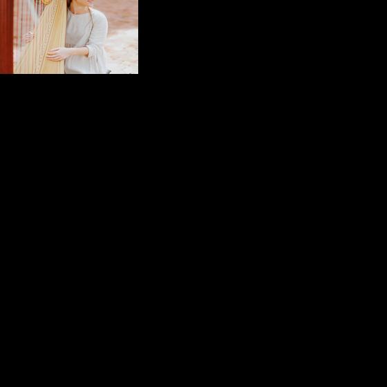 Harpist Jane Clark performing at DeRidder War Memorial Civic Center ...