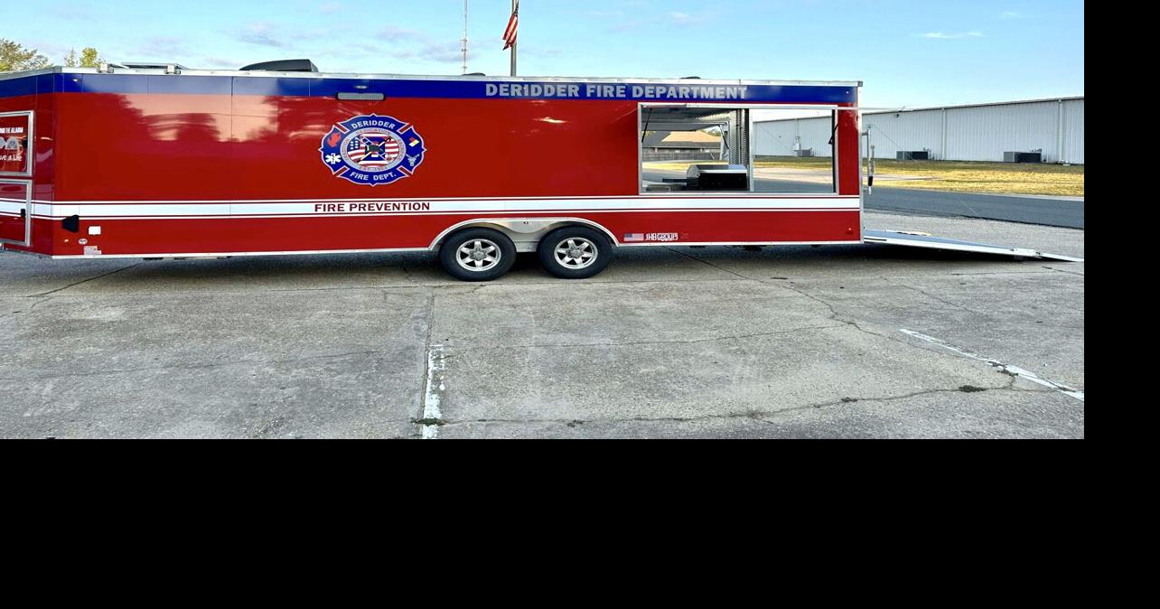 DeRidder Fire Department Unveils New Safety Trailer | News ...