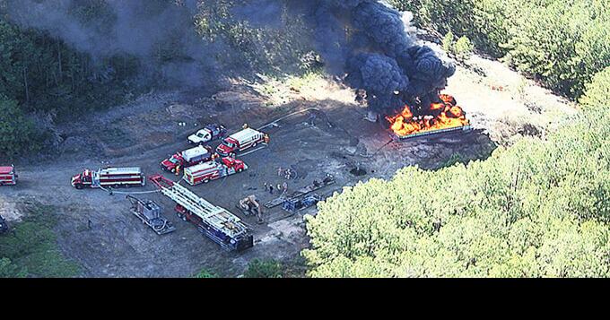 Oil Well Fire in Newton County Yesterday Afternoon | News ...