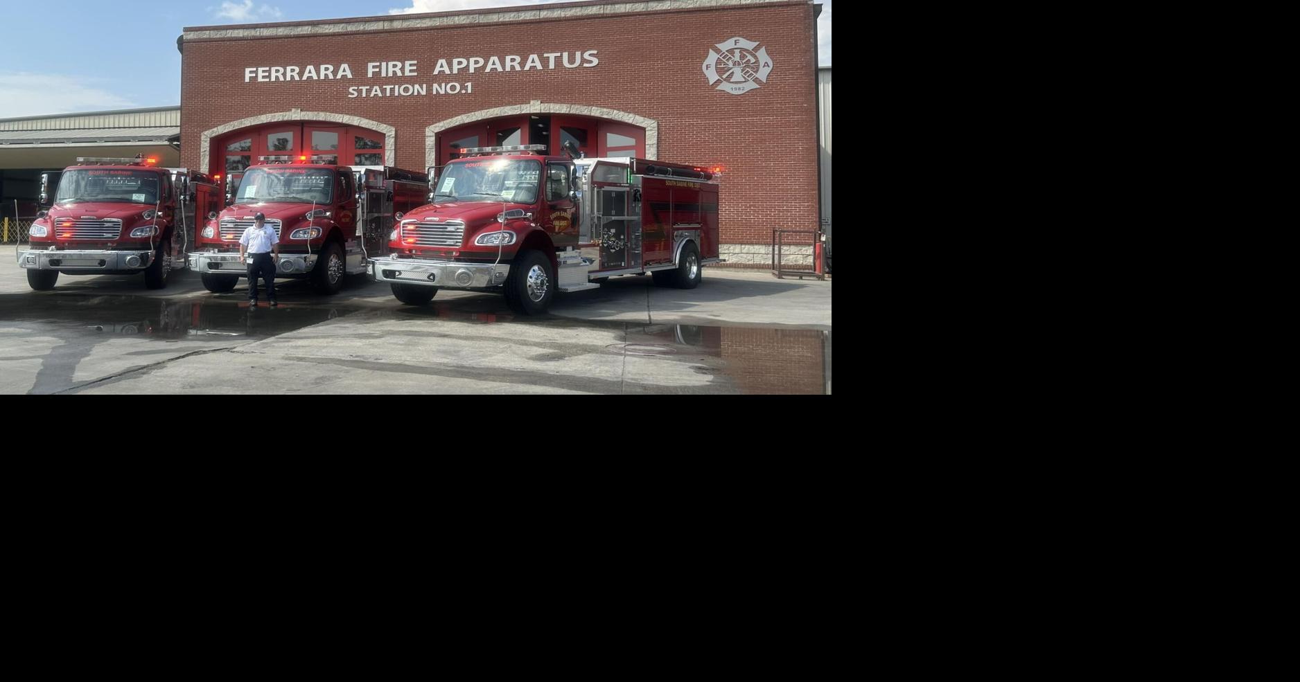 South Sabine Fire District Ward 1 & 2 Put in Service Three New Trucks ...