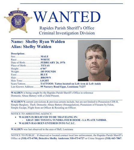RPSO searching for Wanted Man | News | westcentralsbest.com