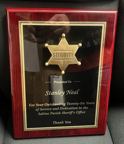 Sabine Parish Sheriff's Office Honors Deputy Stanley Neal As He ...