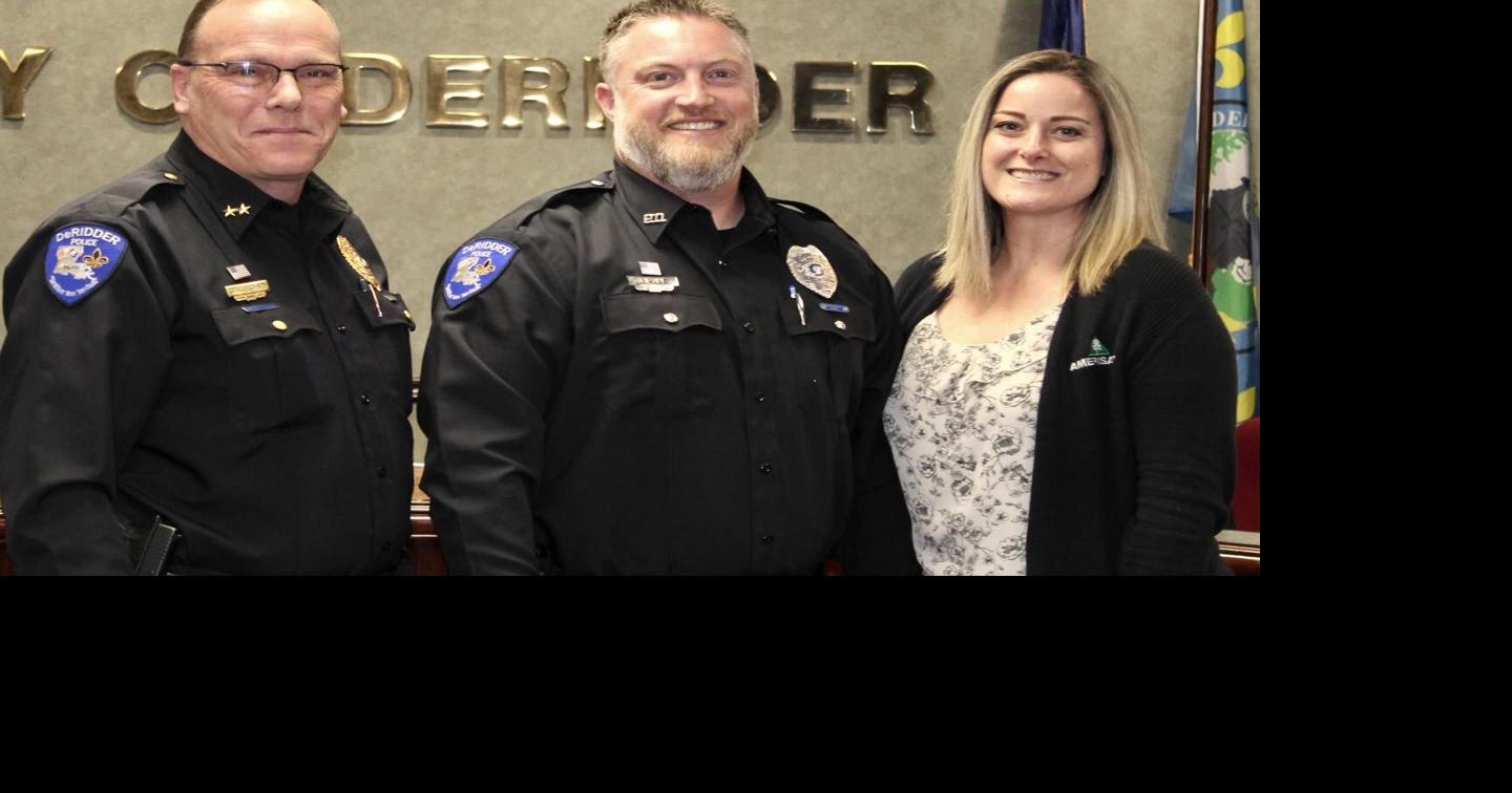 DeRidder Police Department Promotes Nine Officers | News ...