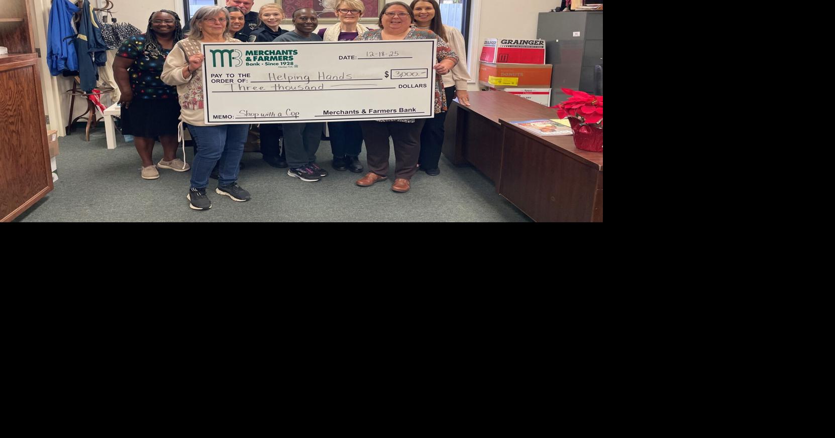 Merchants and Farmers Bank Supports Shop With A Cop Event In Leesville ...