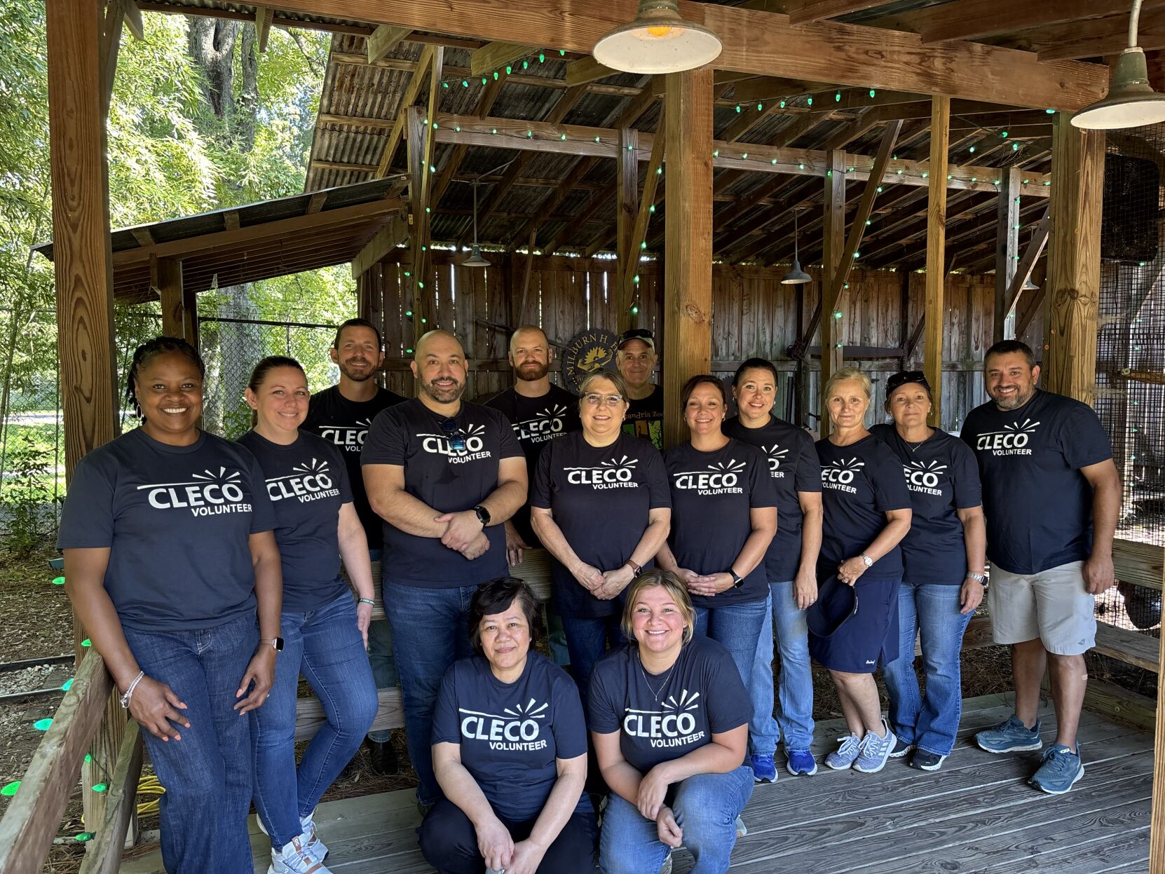 Cleco employees volunteer at the Alexandria Zoo for Done in a Day ...