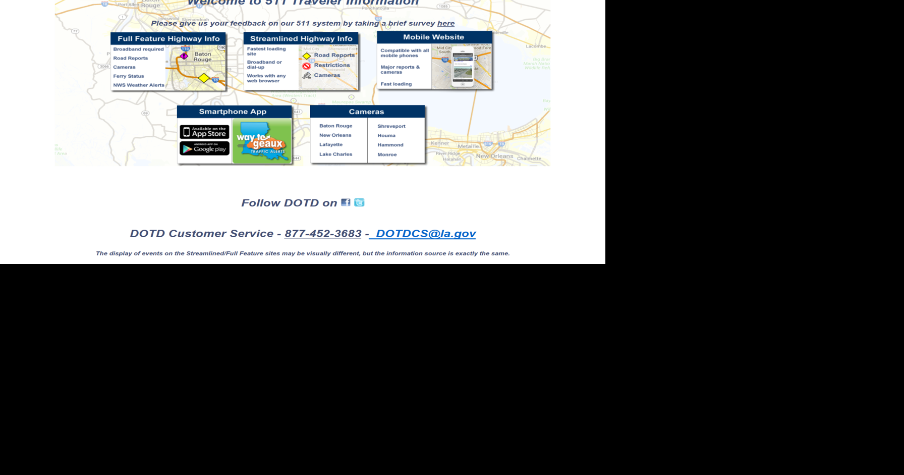 Louisiana State Police to utilize DOTD system as primary traffic ...