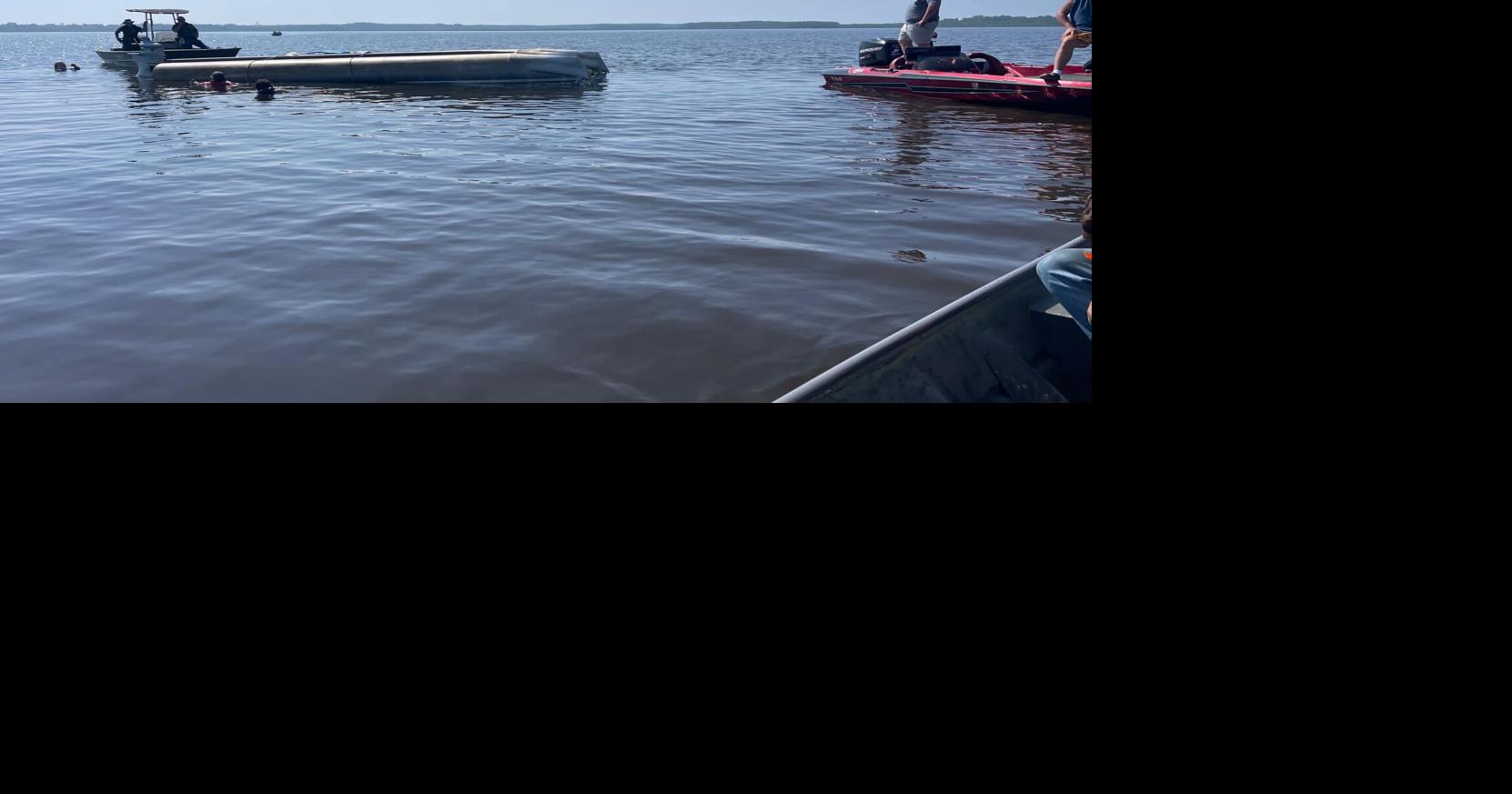 6 People and a Dog Rescued After Barge Overturned on Black Lake | News ...