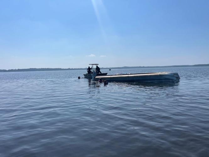 6 People and a Dog Rescued After Barge Overturned on Black Lake | News ...