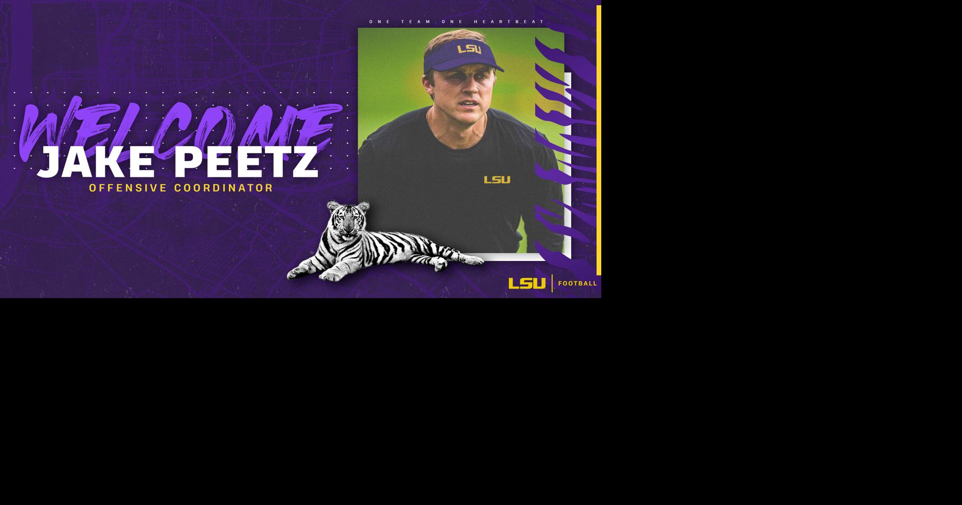 LSU hires Jake Peetz as Offensive Coordinator, DJ Mangas joins on-field ...
