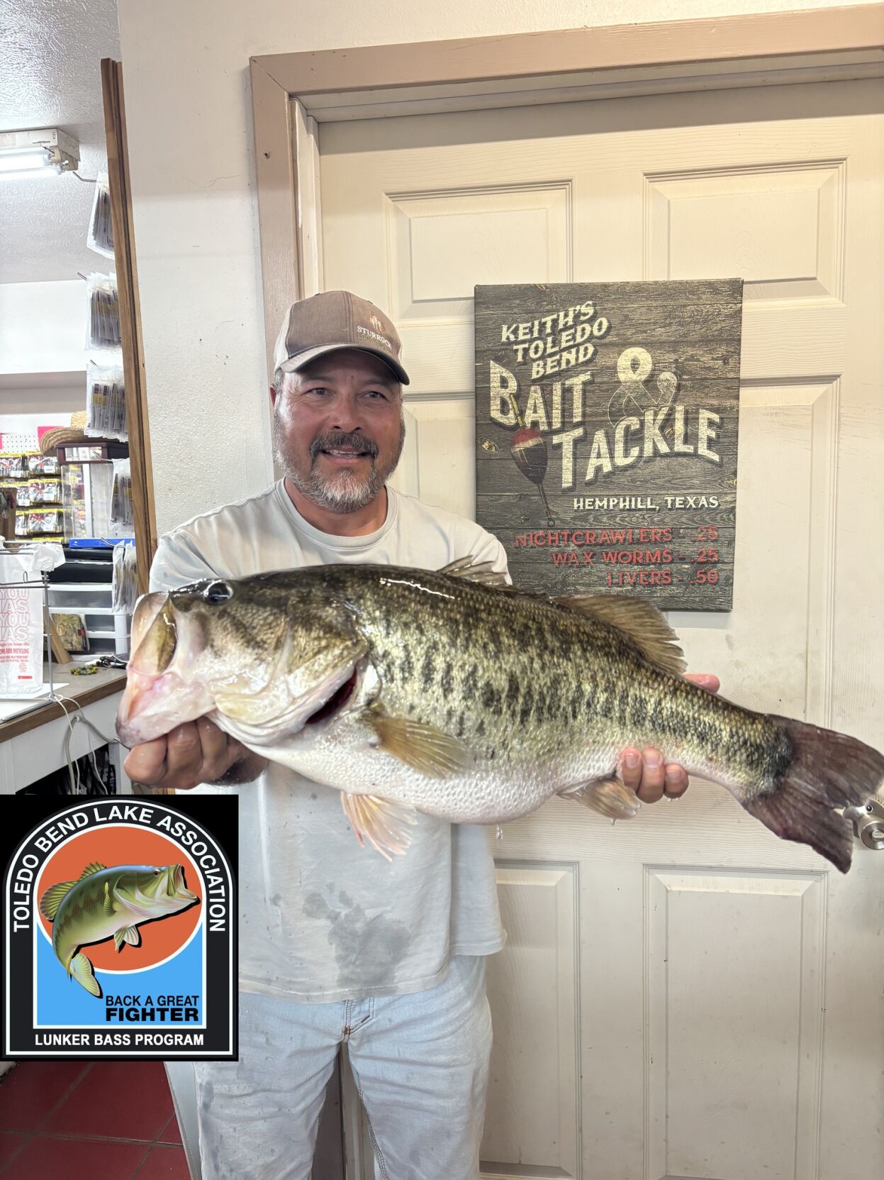 Shreveport Man Catches 11.16 Pound Bass on Toledo Bend Lake For The ...