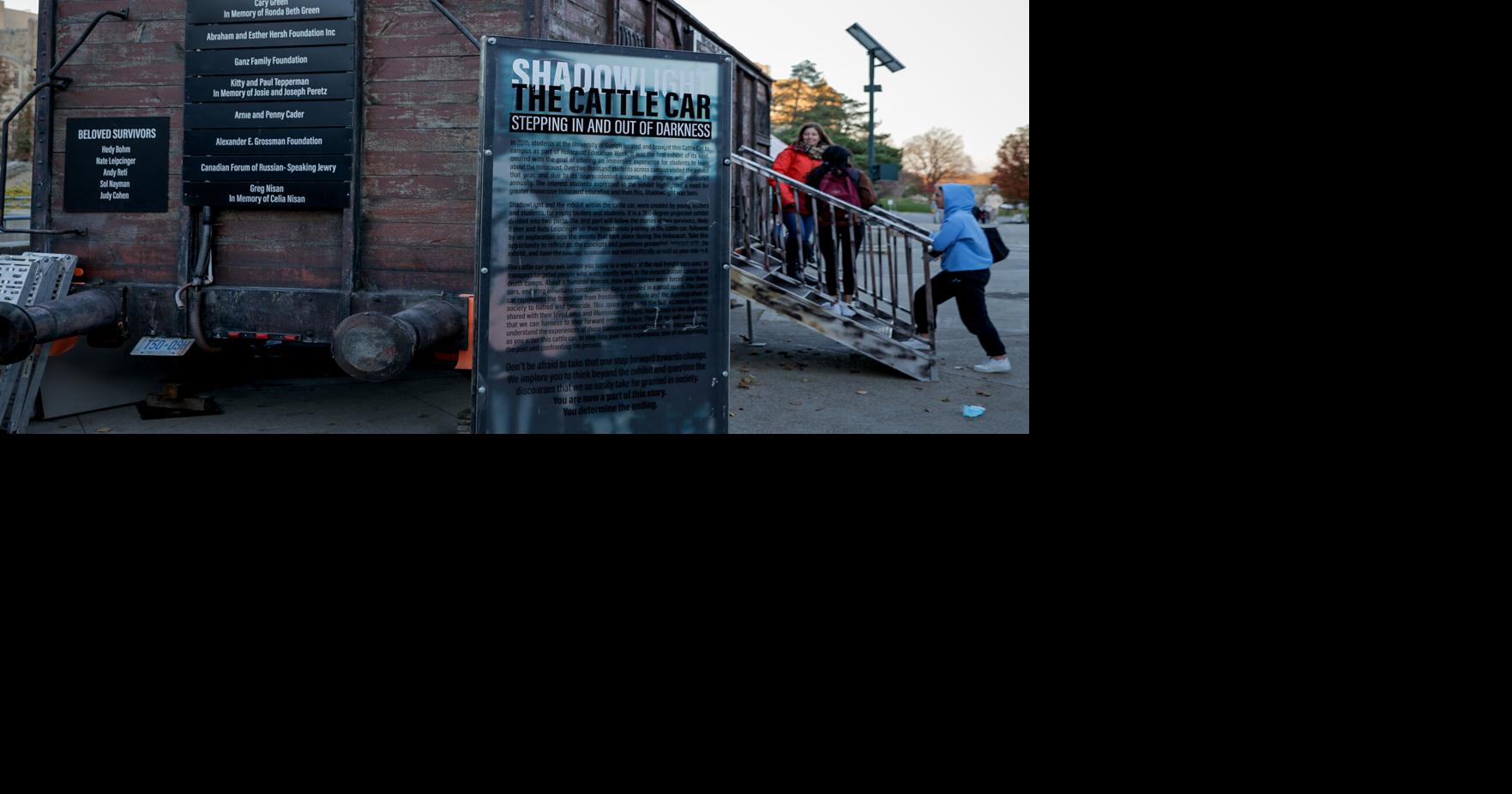 Cattle Car exhibit on campus starts Holocaust Education Week | Culture ...