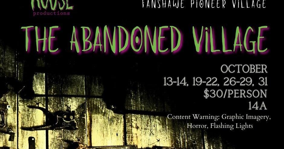 Haunted house coming to Fanshawe Pioneer Village | Student Life ...