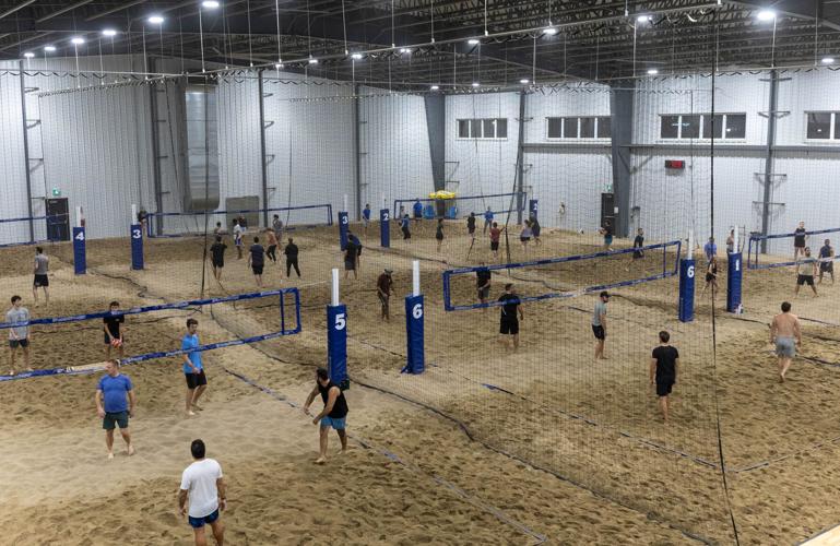 indoor beach volleyball london
