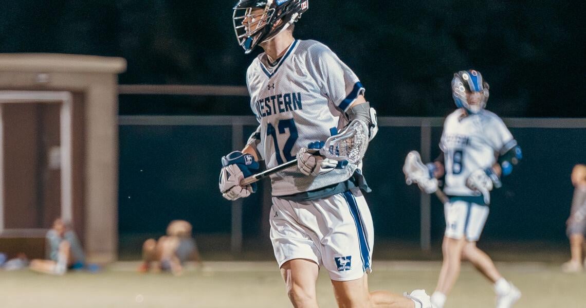 Western lacrosse star Jacob Hickey celebrates win in final season ...
