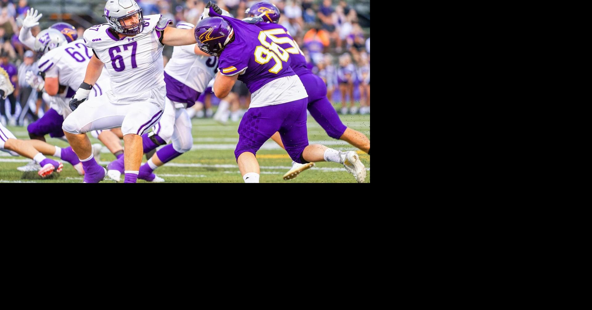 Path to the pros: Zack Fry finishes career in purple and white ...