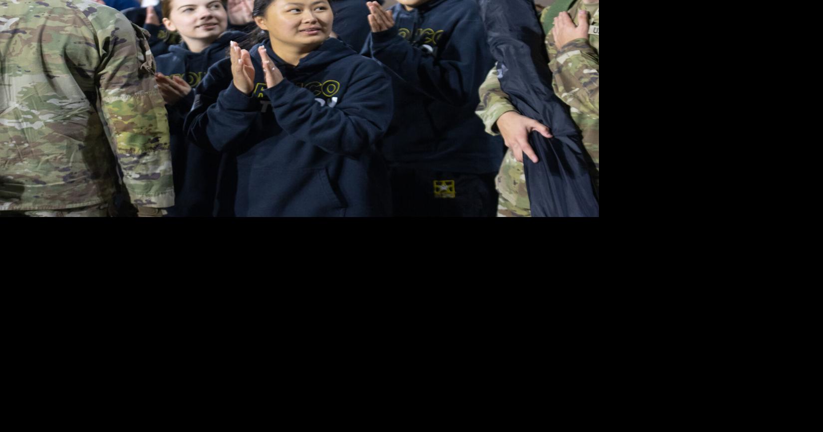 Photo Story: WMU, CMU ROTC Cadets run the ball to the rivalry game ...