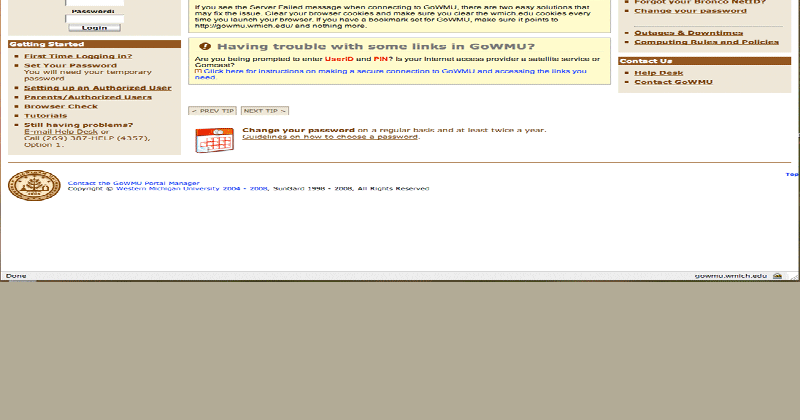 GoWMU services down over weekend | News | westernherald.com