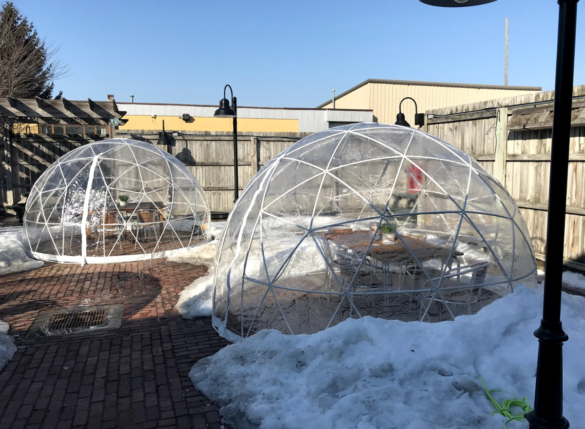 Bell’s gets new patio domes for outdoor seating during winter | Arts ...