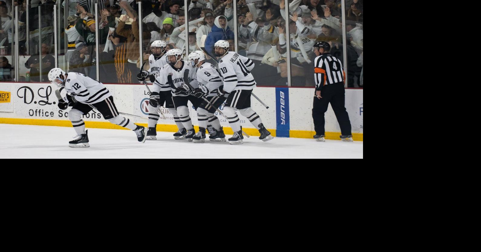 WMU hockey celebration | | westernherald.com