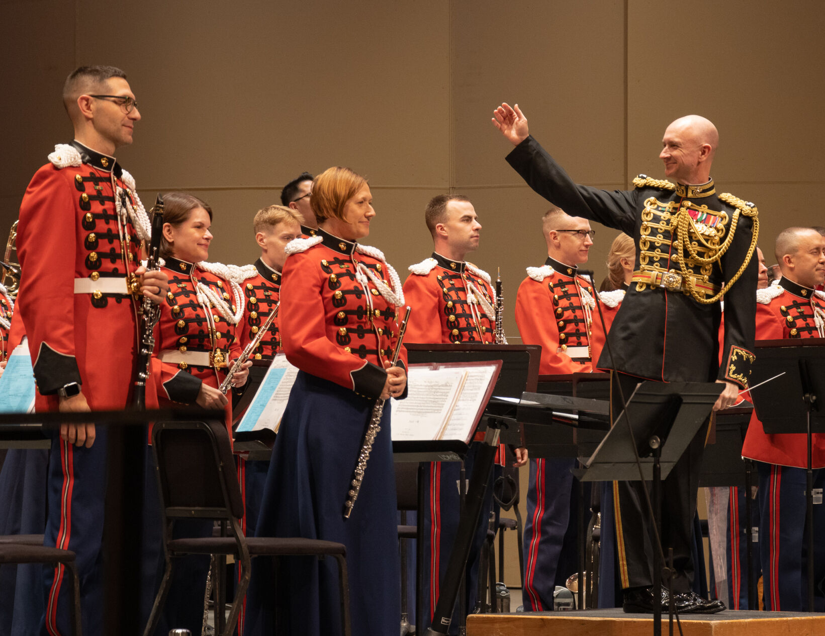 The “President’s Own” United States Marine Band visits Miller ...