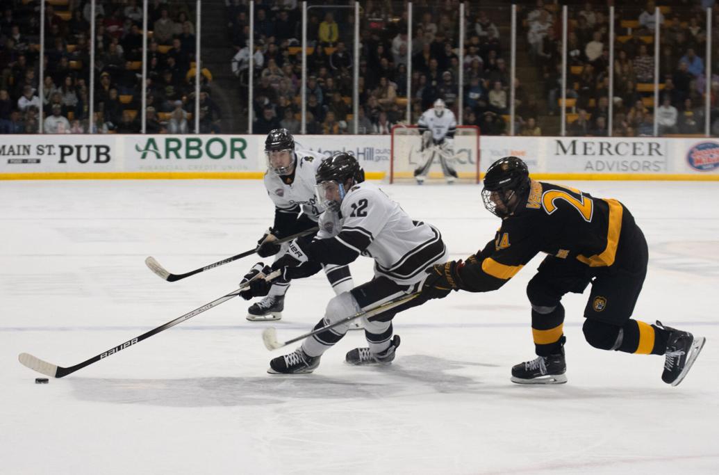 WMU hockey picks up four points in NCHC standings after productive ...