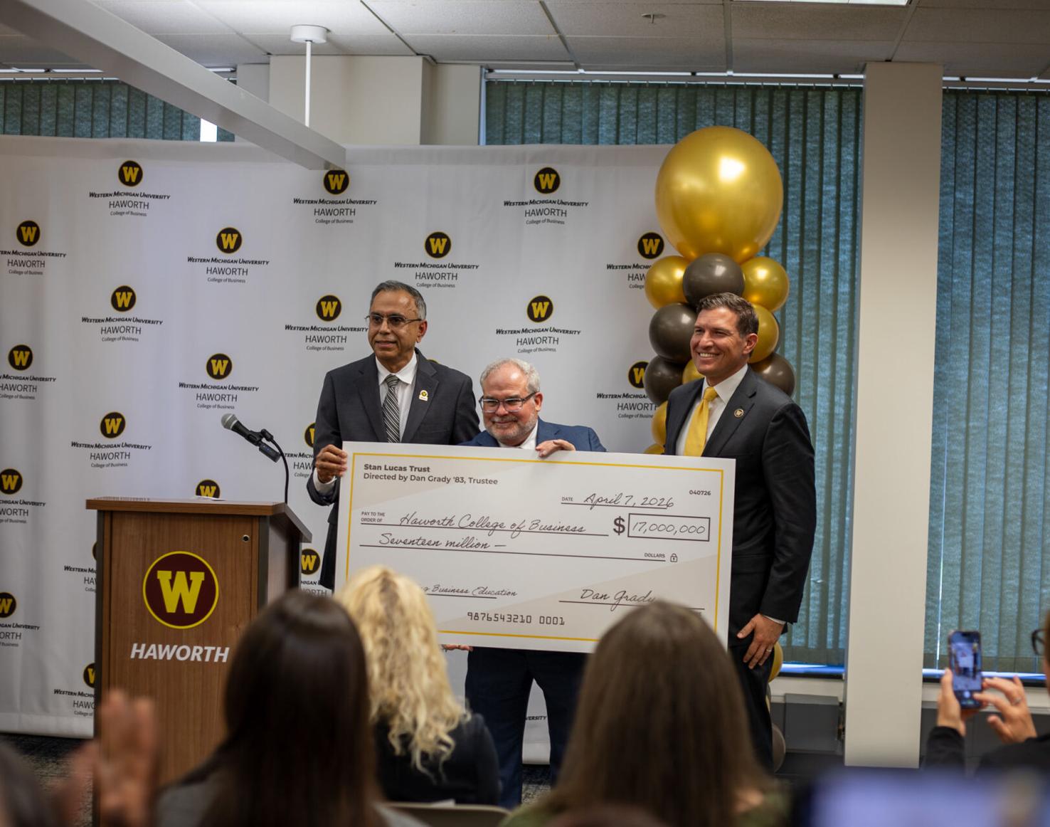 Haworth College of Business receives largest donation in its history ...