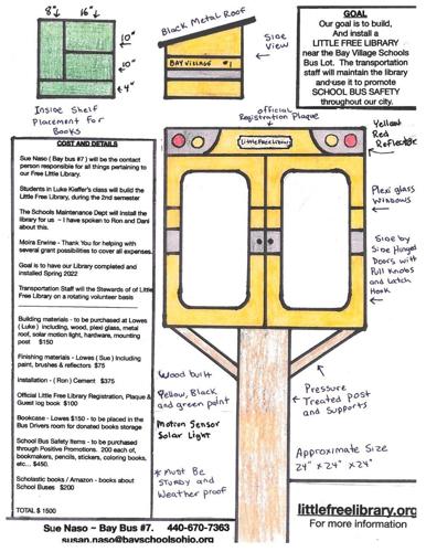 School bus little free library to be newest ‘vehicle’ in fleet | News ...