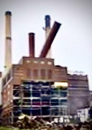 AVON LAKE: Power plant stack comes down | News | westlifenews.com