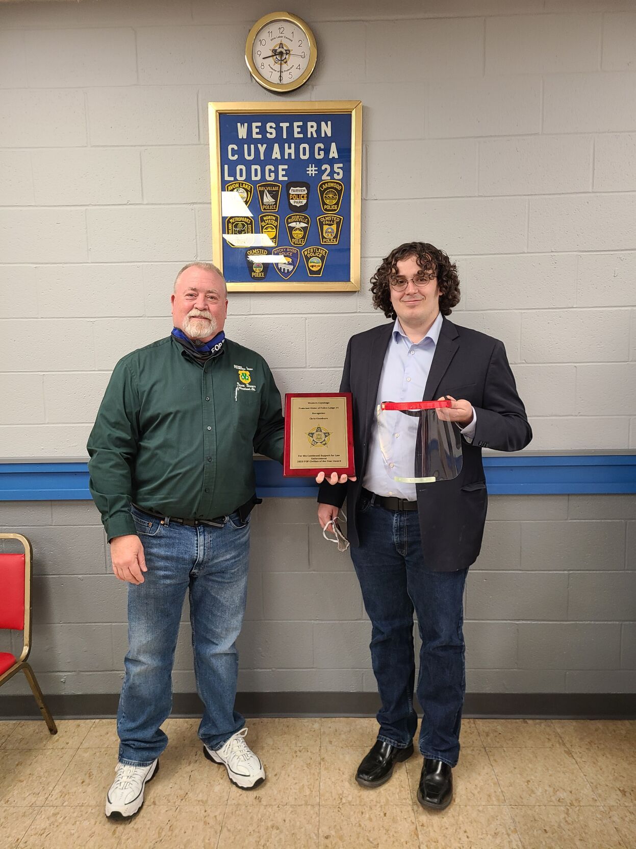 Glassburn named FOP Citizen of the Year | News | westlifenews.com