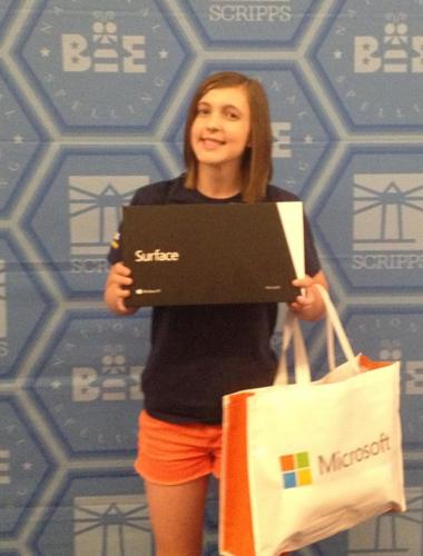 Kaitlin Hall stings at the Spelling Bee | News | westlifenews.com