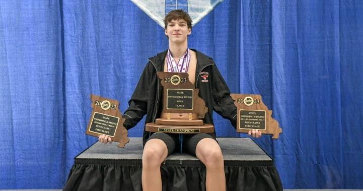 Parkway Central's Jost ends Colts career with state swim record ...