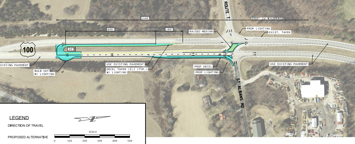 Wildwood proceeding with J-turn plans for two Hwy. 100 intersections ...