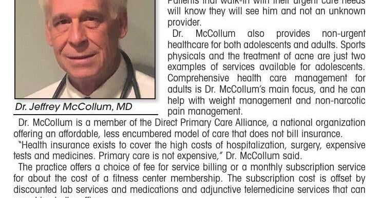 After Hours Primary Care – Jeffrey McCollum, MD | | westnewsmagazine.com